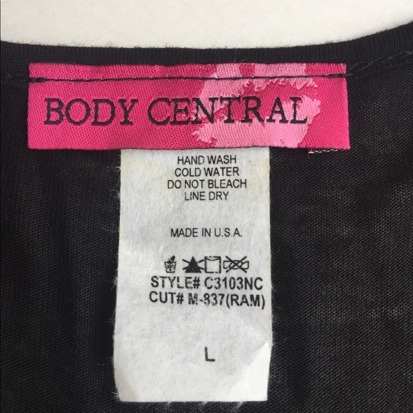 Body Central | Tops | Body Central Black W Gold Sequins Sexy Tank Top ...